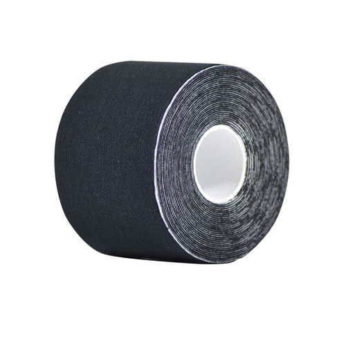 CINTA KINESIOLÓGICA NEGRO NEOPRENO ROLLO 5 MTS x 5 CMS | si-beisbol