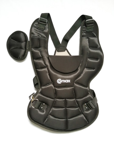 PETO CATCHER NEGRO UNITALLA ADULTO COMAX | si-beisbol