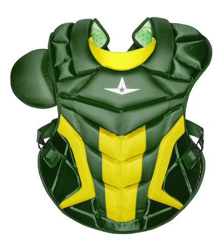 PETO CATCHER VERDE AMARILLO ALL STAR PRO CP40PRO-DG | si-beisbol