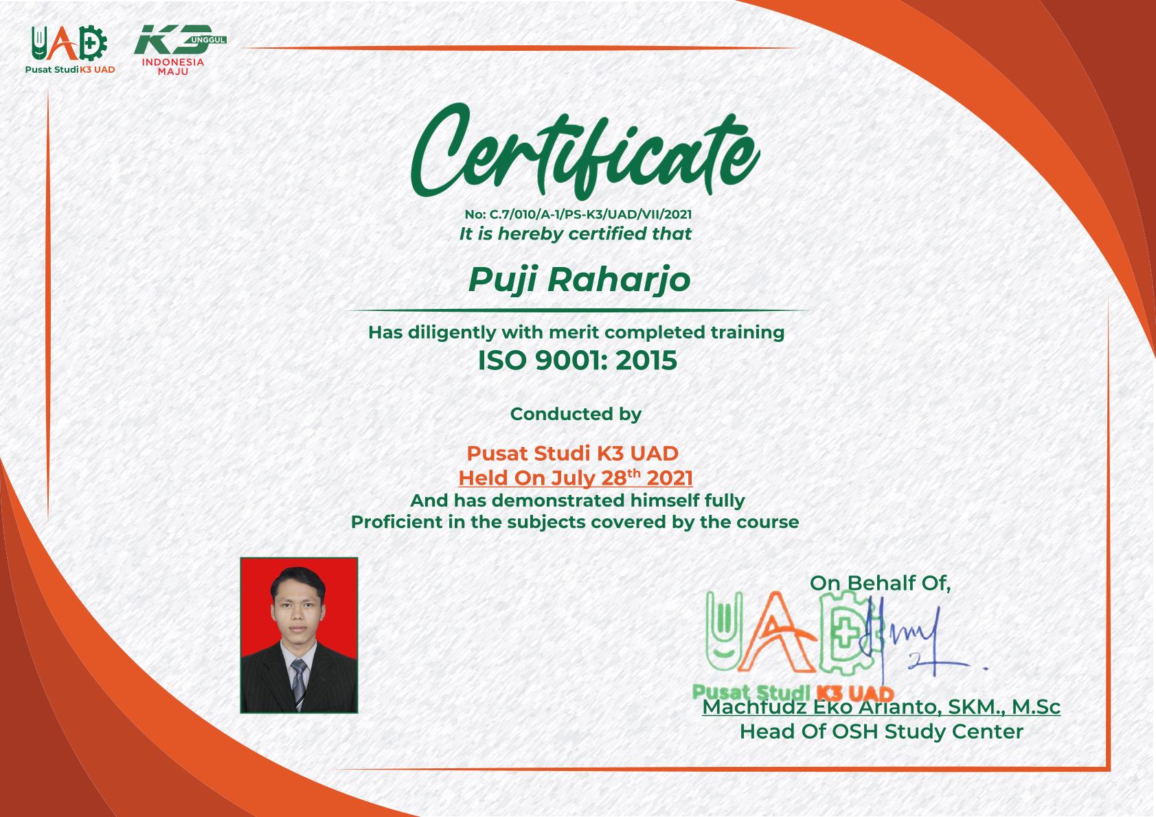 Portfolio | Puji Raharjo