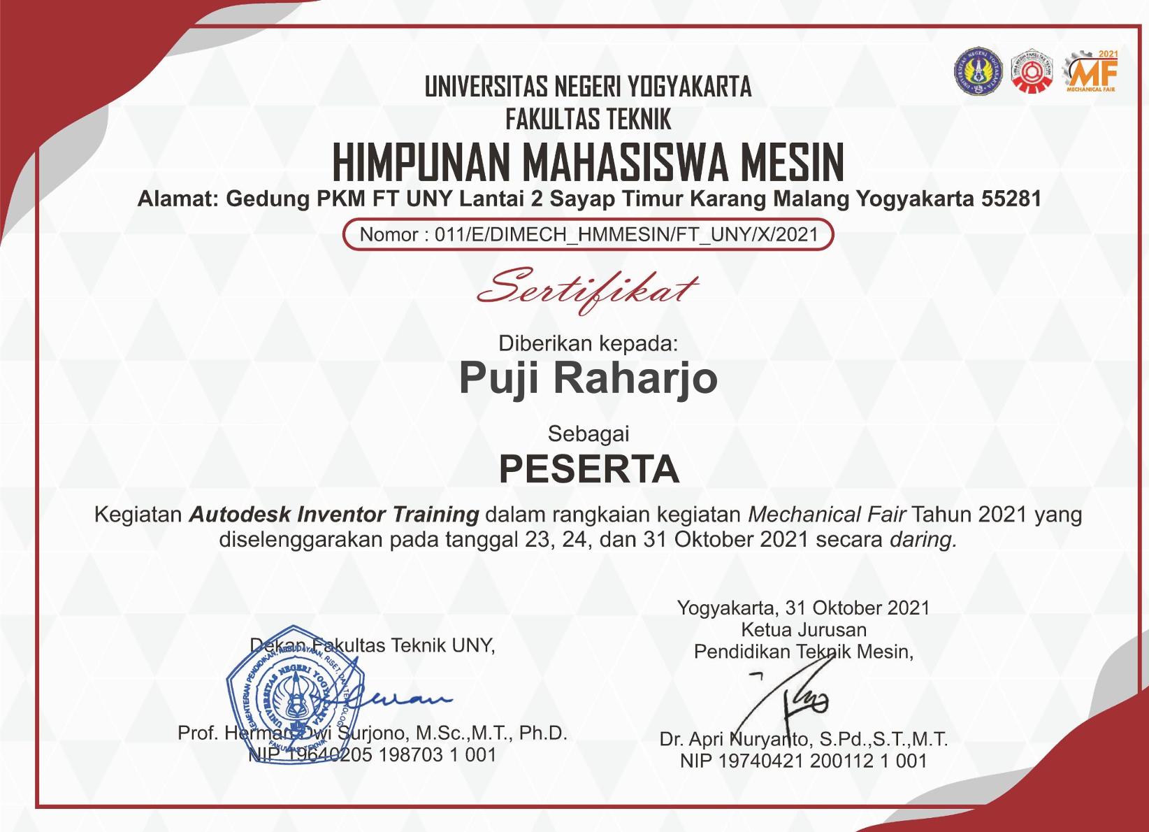 Portfolio | Puji Raharjo