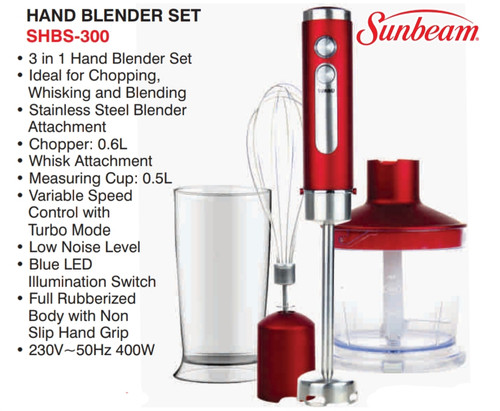 Sunbeam hand blender | Baruch Online Store