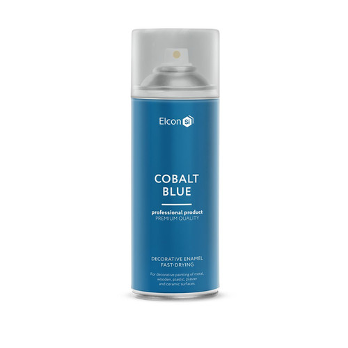 Elcon quick drying spray paint 520ml Cobalt Blue | Al Sharhan Trading