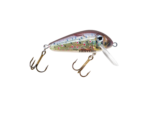 HESTER Smallfry 1" Floating Crankbait 1/16 oz, Color: 259 Baby Brown ...