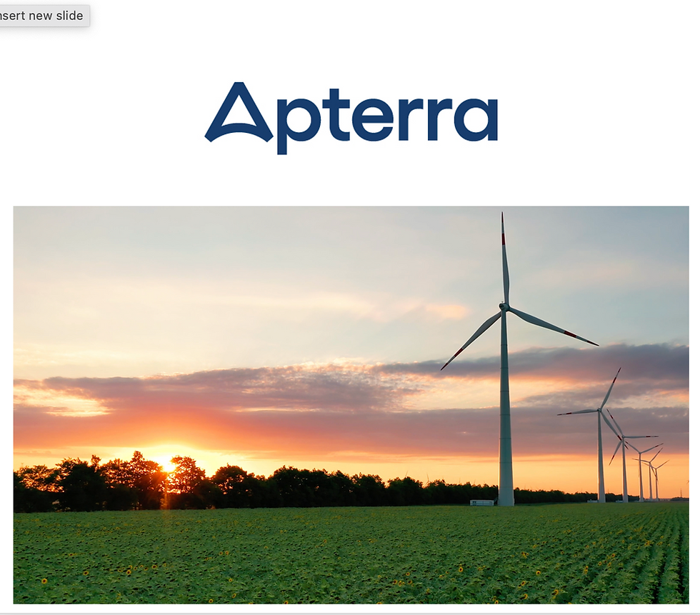 Apterra Infrastructure Capital | NEWS