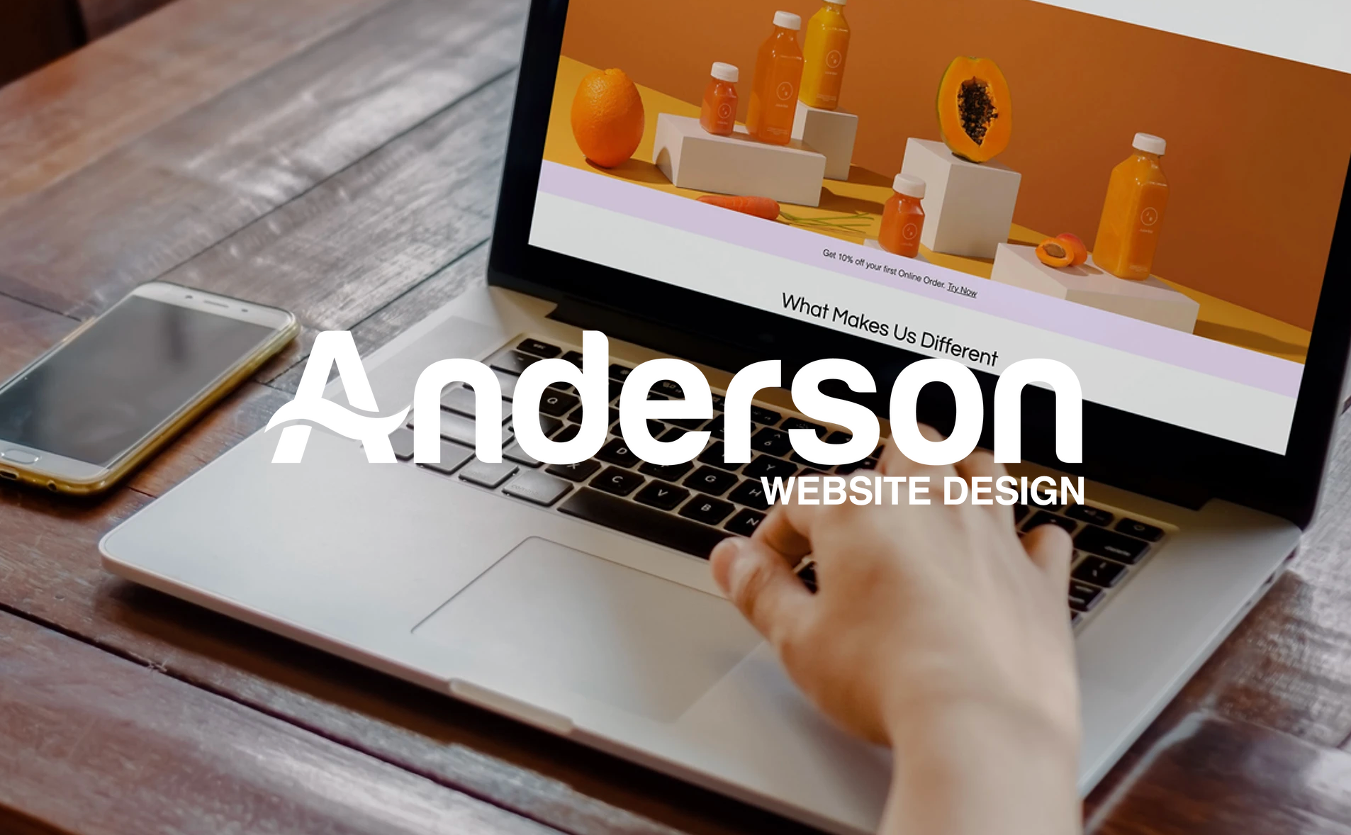 WEBSITE DESIGN | Anderson The Fish | Business Consulting in Nashville, TN