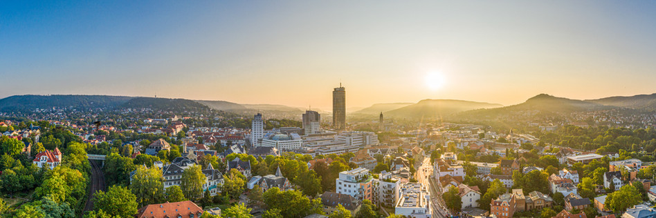 Panorama Bilder von Jena | Drohnenfotografie