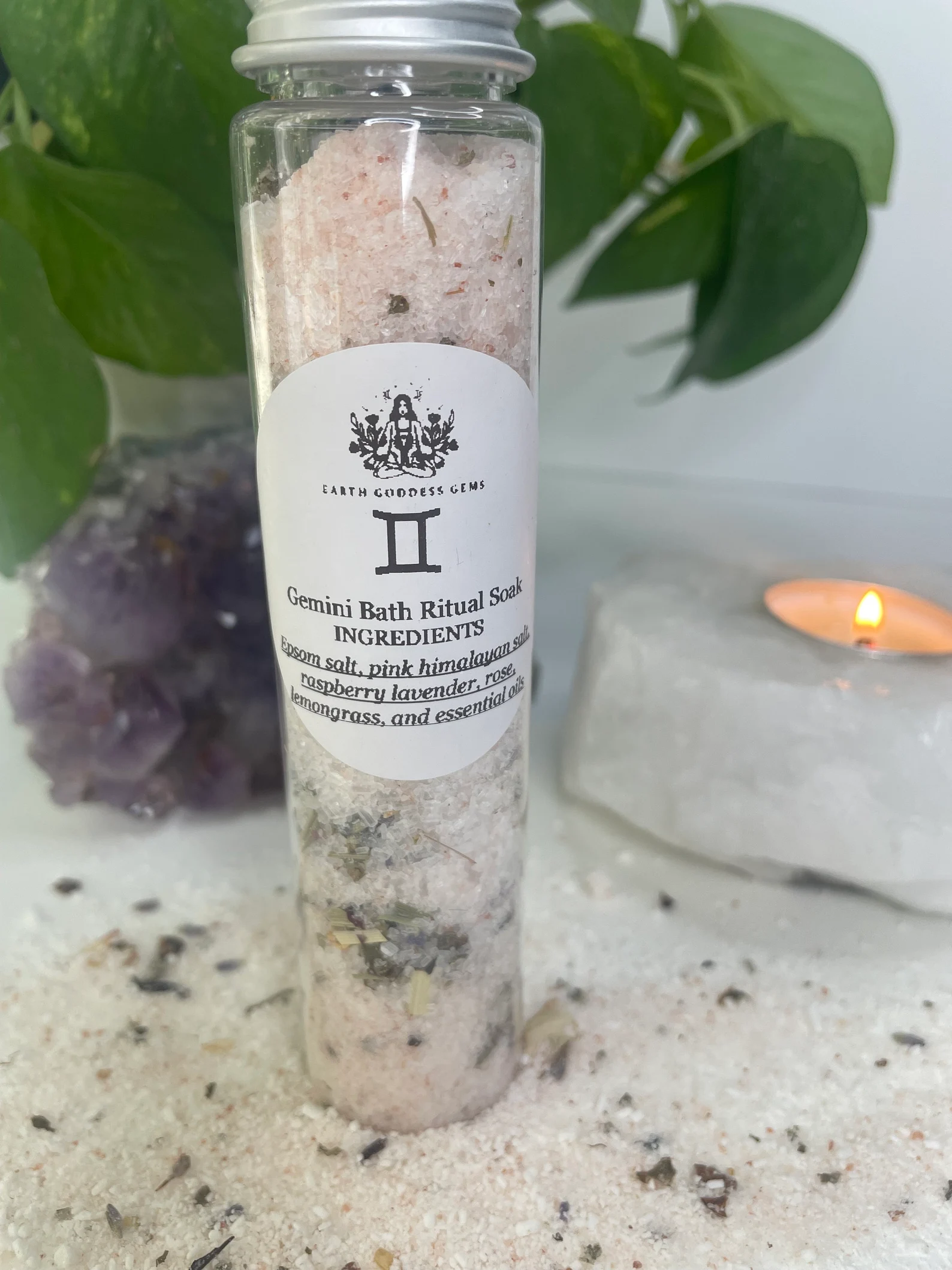 Gemini Bath/Shower Ritual Soak | Earth Goddess Gems