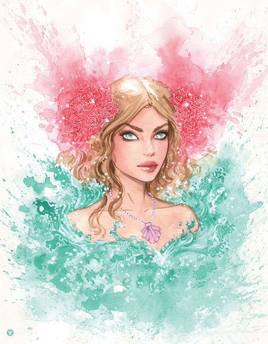 Sea Spray - Pearl Print | DiVinica Shop