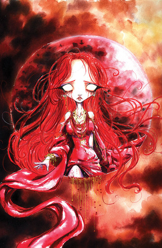 Styxian Blood Moon Print | DiVinica Shop