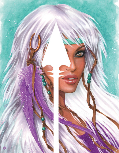 Arrowhead - Pearl Print | DiVinica Shop