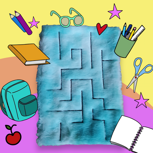 Fluffy marble maze quite fidget sensory stimming ADHD autism anxiety ...