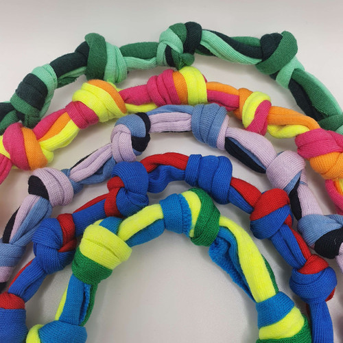 1x Knotted T.shirt Fabric Chewlery | Sensory Stim Shop