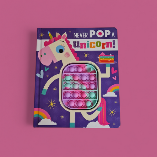 Never Pop A Unicorn! Poppit Fidget Book | Sensory Stim Shop