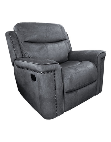 RECLINER BASRA STEELE GREY CORINTHIAN NCFW | gatecity-emporium