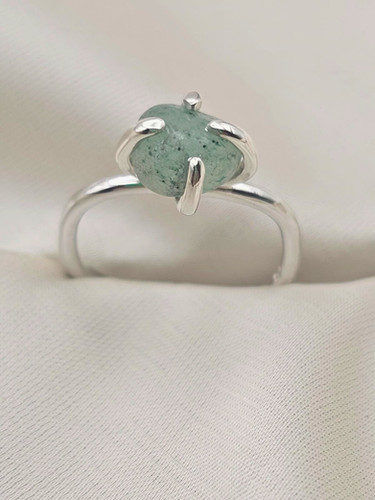 Light Green Forest Jasper Ring | Jax Goldsmith