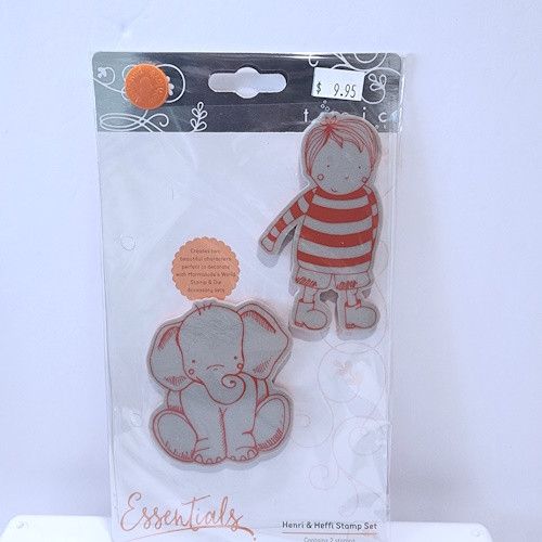 Tonic Studios - Henri and Heffi Stamp Set | Jenlee Schoolcraft