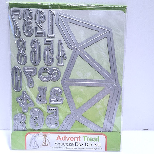Tonic Studios - Advent Treat Squeeze Box die set | Jenlee Schoolcraft