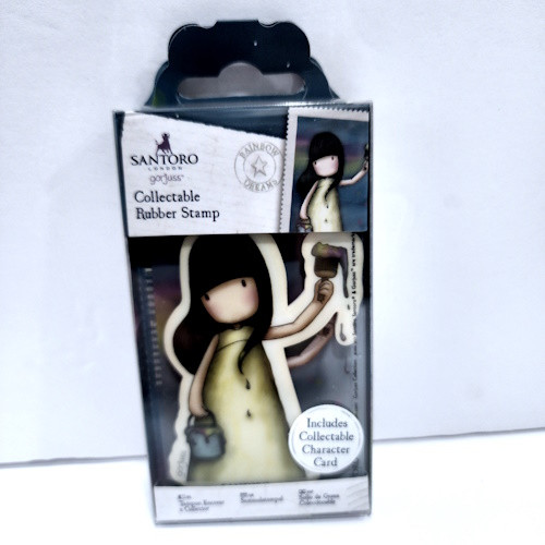Santoro London Gorjuss Mini Stamp & Collectible Card Set - Rainbow ...