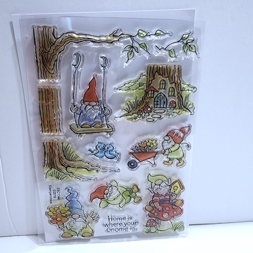 Stampendous Gnoming Around Stamp Set | Jenlee Schoolcraft