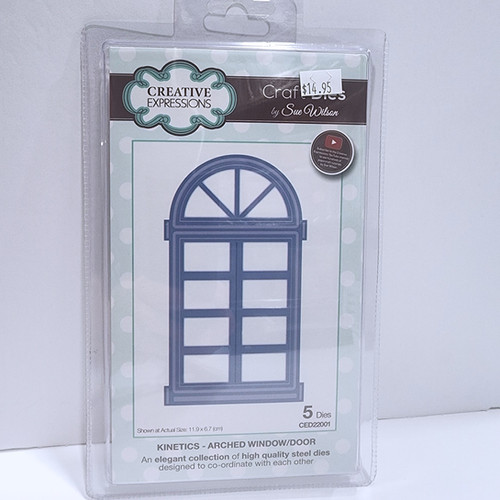 Creative Expressions Die - Kinetics Arched Window/Door | Jenlee Schoolcraft