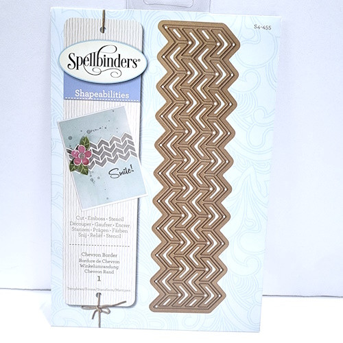 Spellbinders Die - Chevron Border | Jenlee Schoolcraft