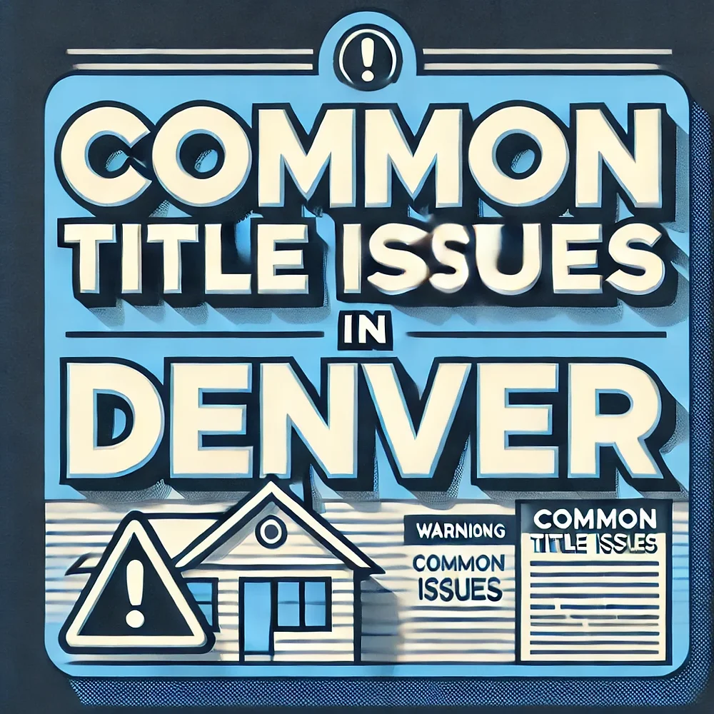 How to Avoid Common Title Issues in Denver Real Estate