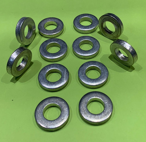1941 741 Military Cylinder Head Washers. 12 Cad Plated Washers | 48 Indian