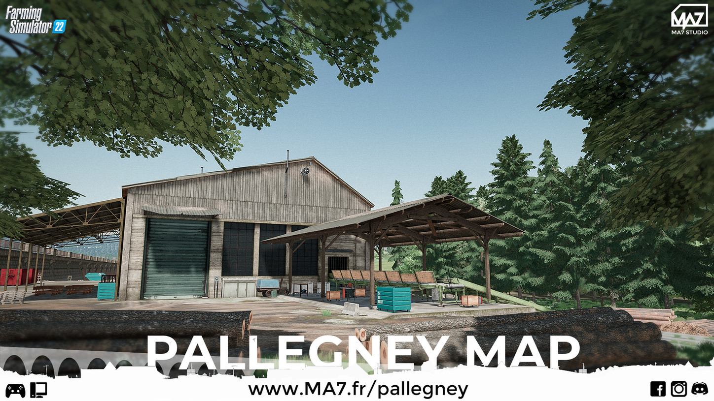 Pallegney Map FS22 | MA7