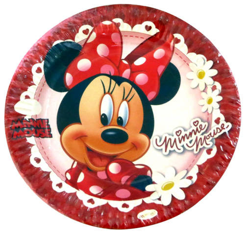 Minnie Mouser Paper Plate | hippityhopstore