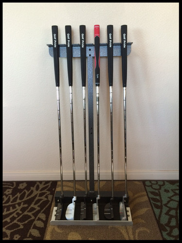 Golf shaft, grip, component displays