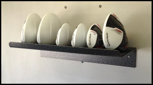 Golf shaft, grip, component displays