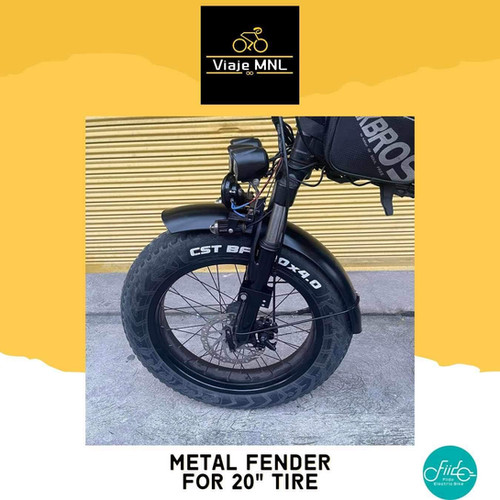 20 inch metal fat fender | VIAJE MNL