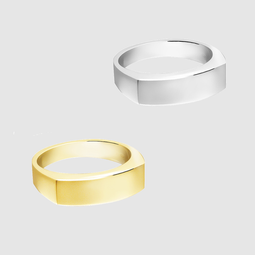 Ring recht | Gedenksieraden.nl