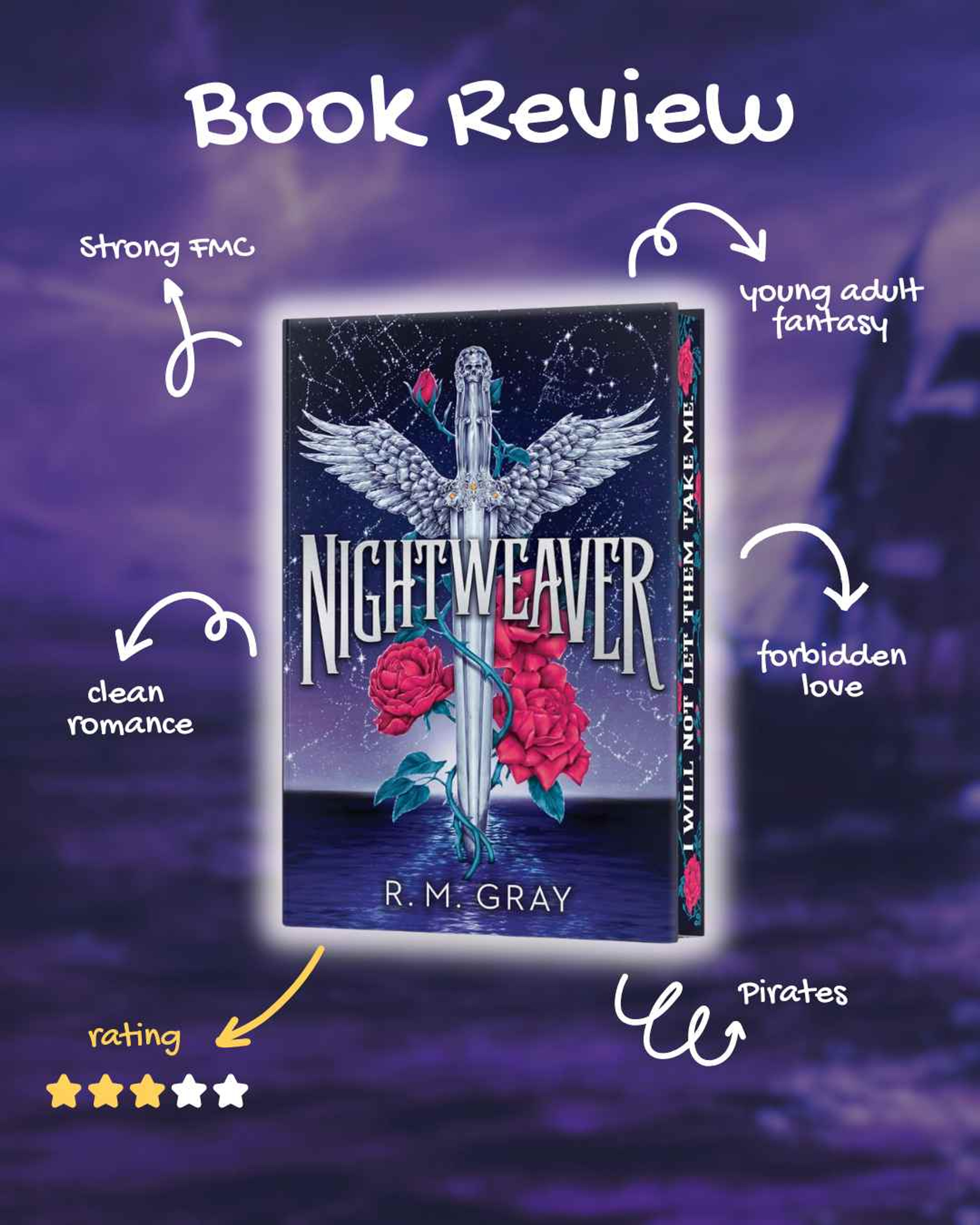 Nightweaver by R.M. Gray: A Whimsical YA Fantasy Romance for Younger Readers