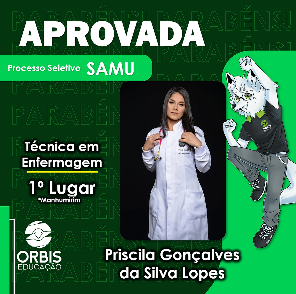 Aprovação em concursos? A Orbis está lá!