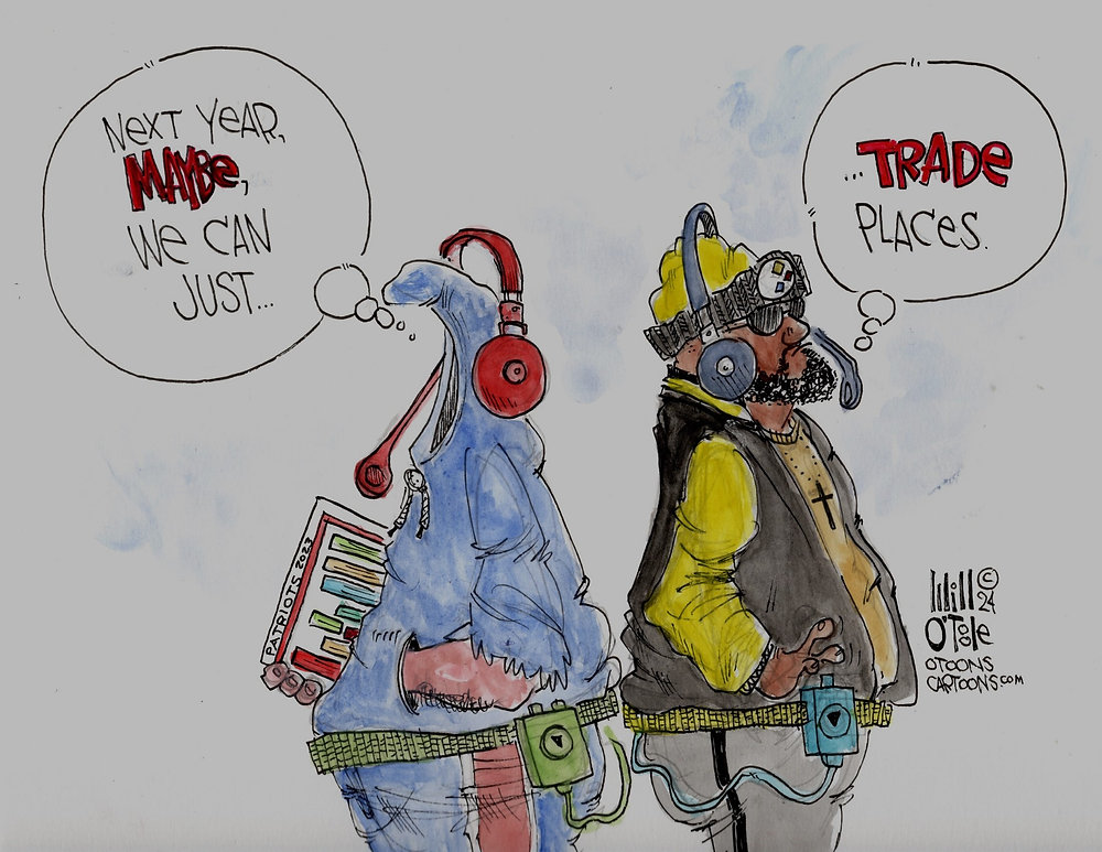 O'Toons Cartoons: Belichick & Tomlin