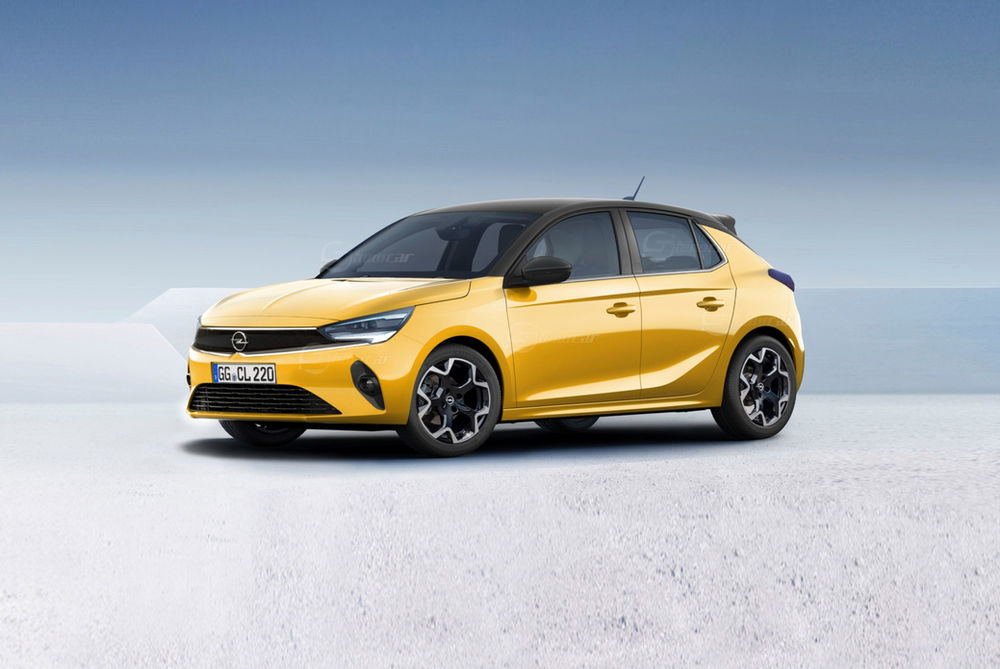 Opel Corsa 2022: con il restyling arriva l'Opel Vizor | Il Rendering di ...
