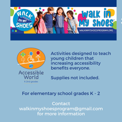 Accessible World (grades K-2) | Walk In My Shoes