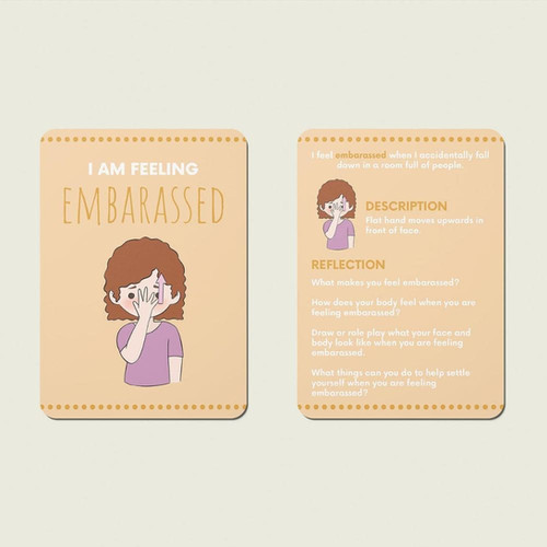 My Zones of Feelings Auslan Edition Flash Cards | eSafeKids