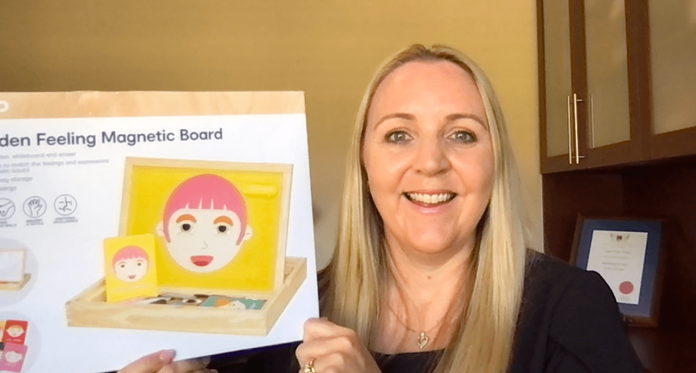 Wooden Magnetic Feelings Board