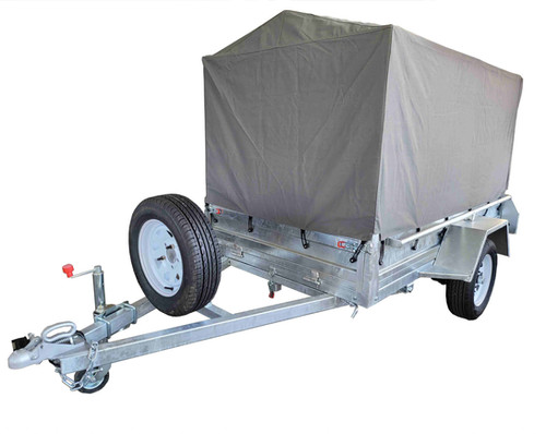 Heavy Duty Weatherproof Canvas Cover for 7x4 900 Cage Trailer | Gorilla ...