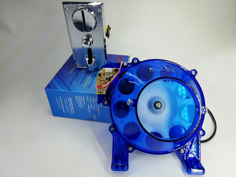 Paquete de Hopper de plastico y monedero multimonedas SR-500 ...