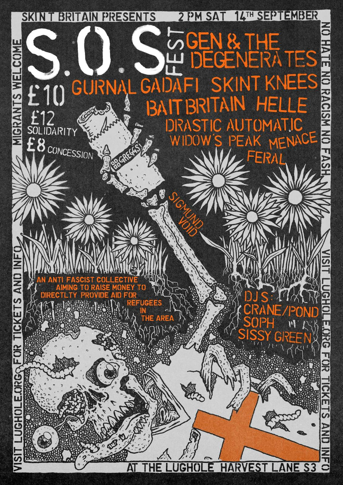 Skint Britain Present: SOS Fest | The Lughole