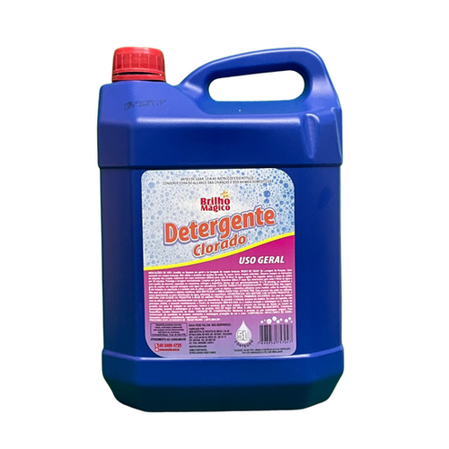 DETERGENTE CLORADO 5L - BRILHO MAGICO | Fort