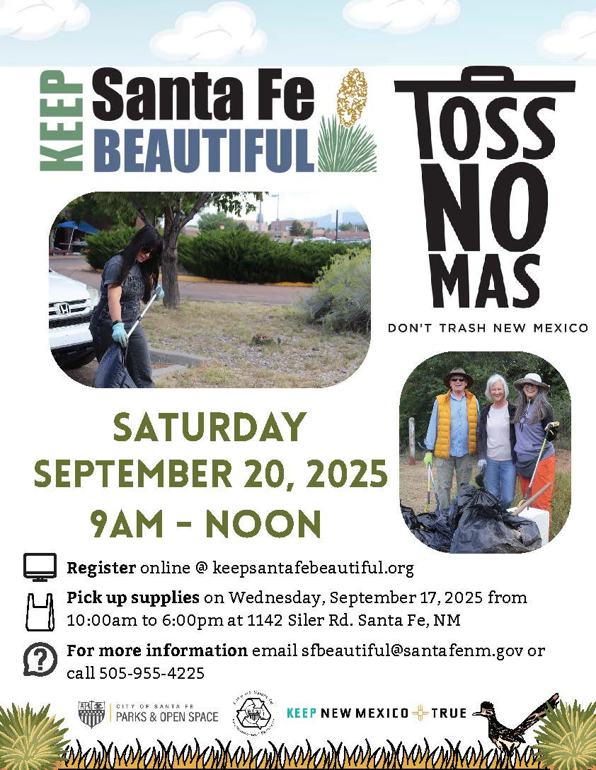 Toss No Mas! | Keep Santa Fe Beauti