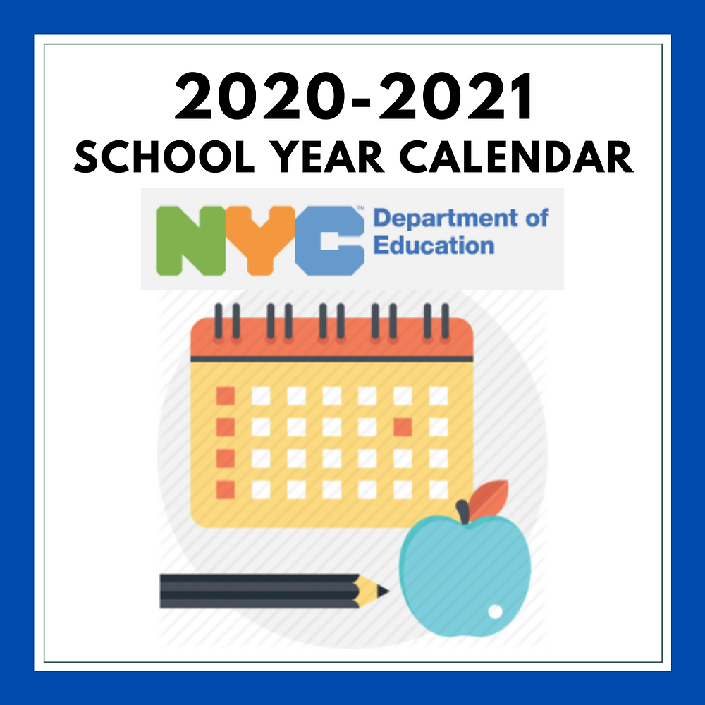 2020-2021 School Year Calendar