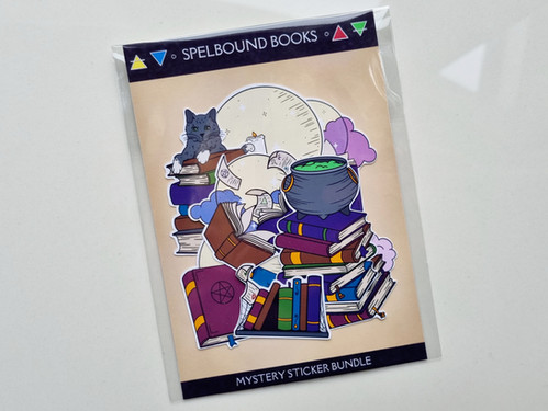 Spellbound Books Mystery Sticker bundle | Witchcraft Elements