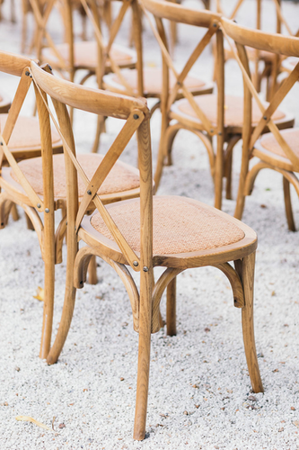 Timber Cross Back Chair | Style Studio