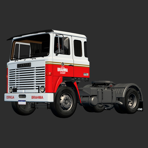 SKIN BRAHMA - SCANIA LK - ROMÁRIO CARDOSO | Upgames